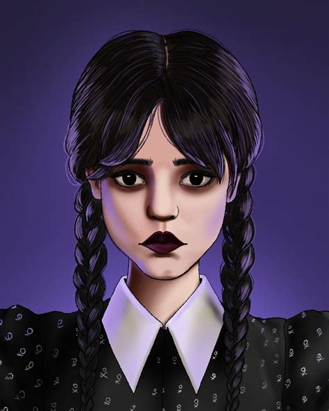 Wednesday Addams Fan Art Wednesday Addams Fan Art Fan
