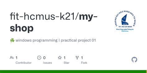 Github Fit Hcmus K21my Shop ☘️ Windows Programming Practical