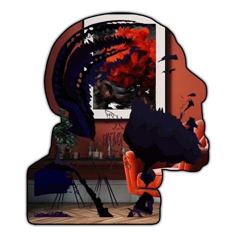 Nipsey Hussle Side Profile With Eye Mirror Custom Mirrors