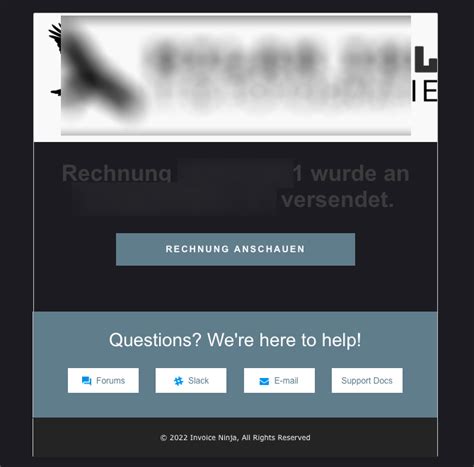Bright Email Theme Is Actually Dark · Issue 7653 · Invoiceninja