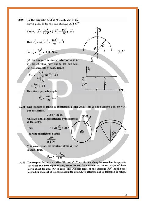 I E Irodov Solutions On Constant Magnetic Field Magnetics Pw