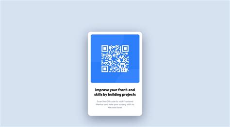 Frontend Mentor Qr Code Challende Using Html Ans Css Flexbox With Mobile Responsive Coding