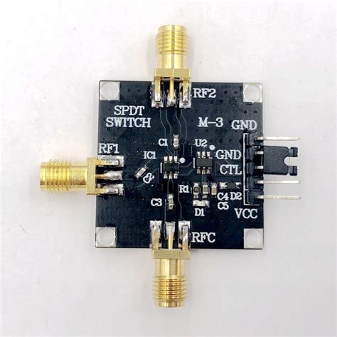 Hmc544 Rf Switch Module Single Pole Double Throw 10mhz 4ghz Bandwidth Band Switching Sma