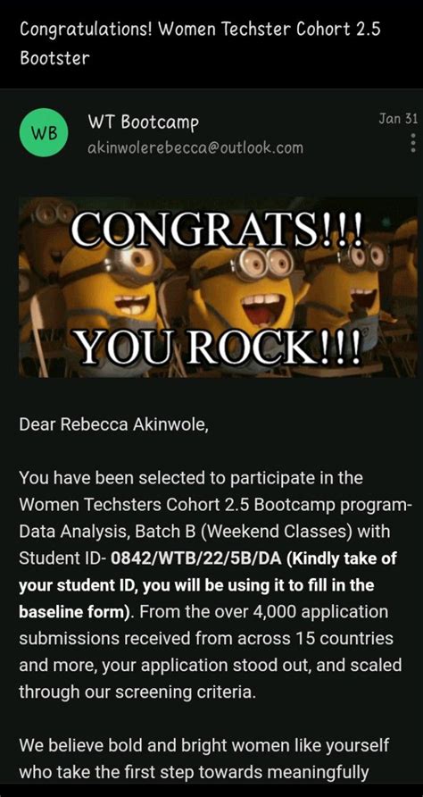 Rebecca Akinwole On Linkedin Tech4dev