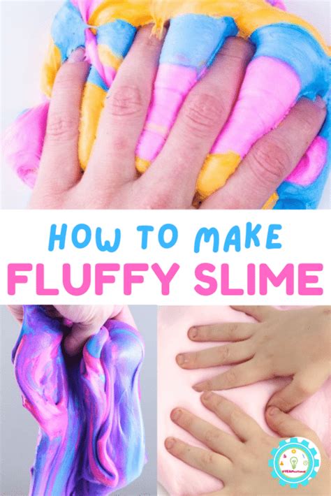 How To Make Fluffy Slime Without Contact Solution