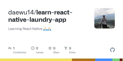 GitHub Daewu Learn React Native Laundry App Learning React Native