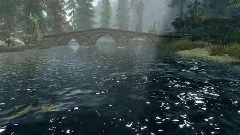 Water Seam Glitch In Vanilla Skyrim Skyrim Special Edition Technical