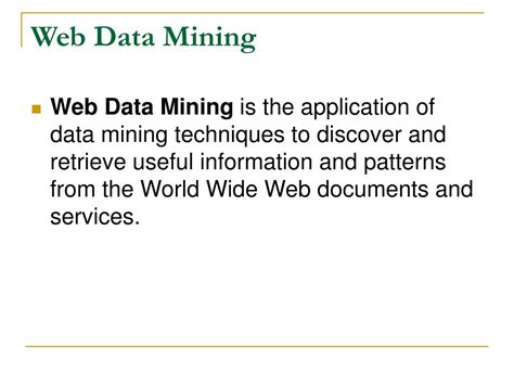 Ppt Web Usage Patterns Powerpoint Presentation Free Download Id714115