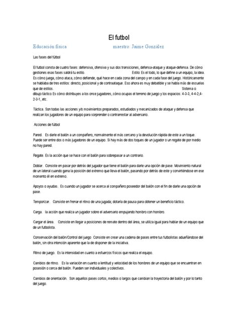 Fubol 1 Pdf Asociación De Futbol Fifa