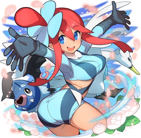 Skyla Swanna And Swoobat Pokemon And 2 More Drawn By Saitounaoki
