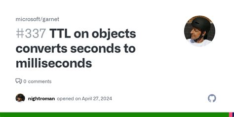 ttl on objects converts seconds to milliseconds · issue 337