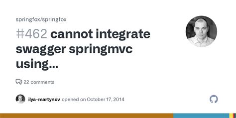 cannot integrate swagger springmvc using swaggerspringmvcplugin · issue