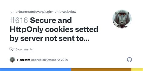 secure and only cookies setted by server not sent to subsequent