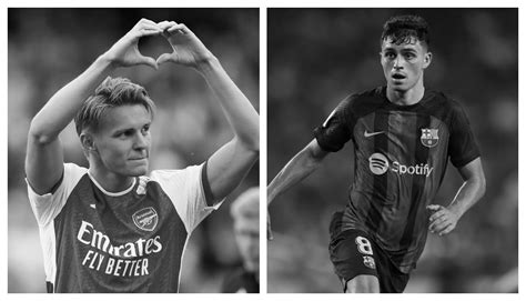 Martin Odegaard Vs Pedri Stats Comparison Career All Time Stats