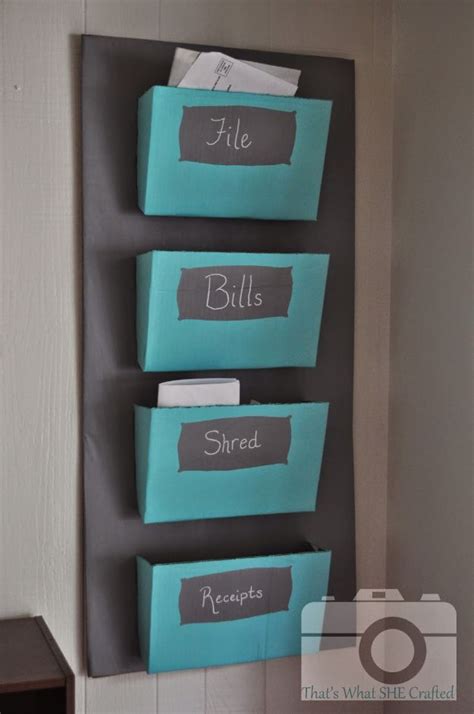 DIY Mail Organizers