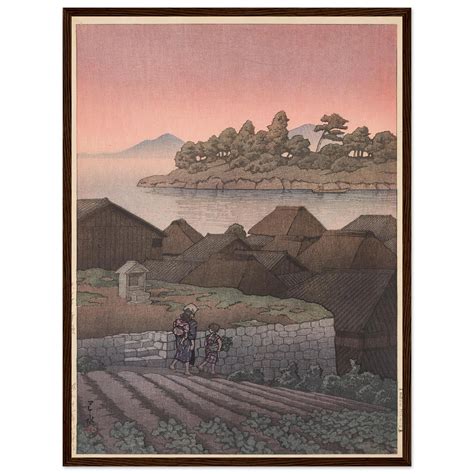 Amakusa Honryo 1937 Kunstdruck Kawase Hasui Quipham Collections