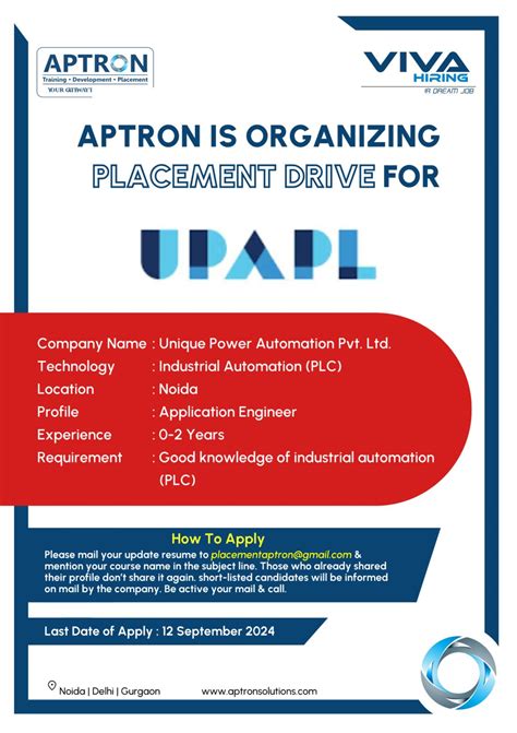 aptron on linkedin aptron vivahiring placement2024 career