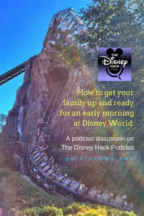 The Disney Hack Podcast Episode Go Informed