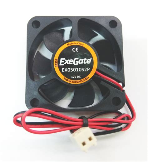Вентилятор Exegate 50x50x10 EX05010S2P, 5000rpm, 28dB(M), 0.08A. SLB, 2pin