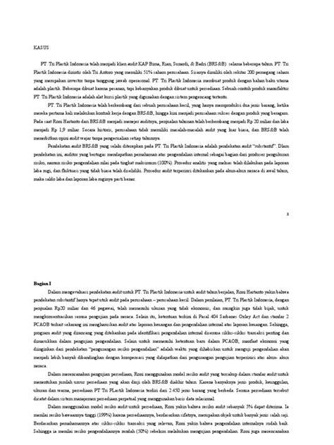 Contoh Kasus Ssampling Persedian 2 Pdf