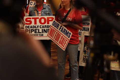 Pipeline Opponents Push For A Ban On Eminent Domain For Carbon Pipelines • Iowa Capital Dispatch
