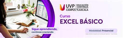 Excel Básico Cursos Educación Continua Uvp