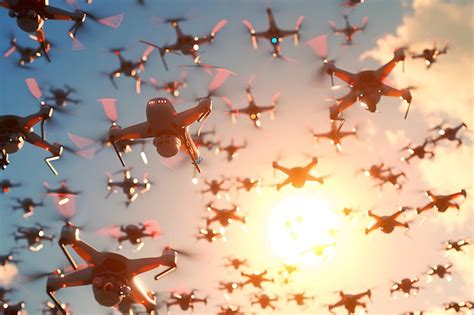 Swarmofdrones Images Free Download On Freepik