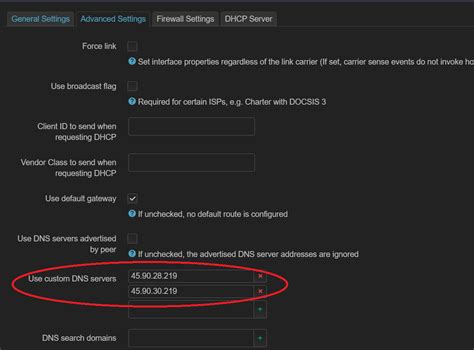 vpn wireguard with custom dns network and wireless configuration
