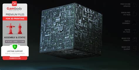 Borg Cube 3d Printable Files Gambody