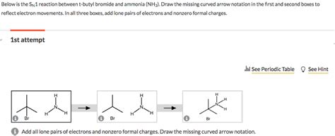 Solved Below Is The Sn1 Reaction Between T Butyl Bromide And