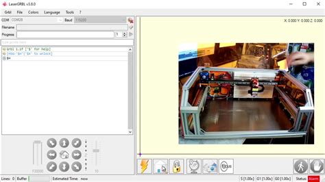 LaserGRBL Tutorial Connecting Your Machine YouTube
