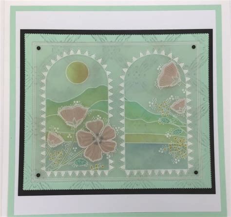 Class 2 Project 2 Parchment Cards Stamped Christmas Cards Card Making