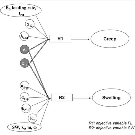 Influence Graph Input Variables Common To Objectives Variables Download Scientific Diagram
