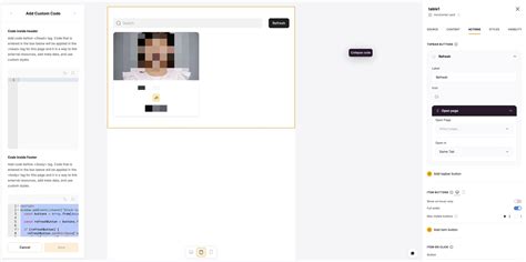 Action Button To Reload An Individual Block Custom Coding Softr