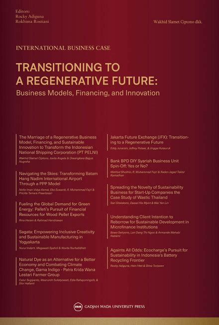International Business Case Transitioning To A Regenerative Future