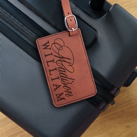 Personalized Luggage Tags Custom Luggage Tag Personalized Etsy