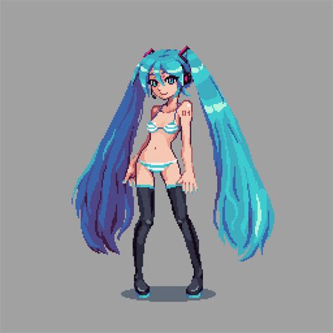 Hatsune Miku R Pixelartnsfw