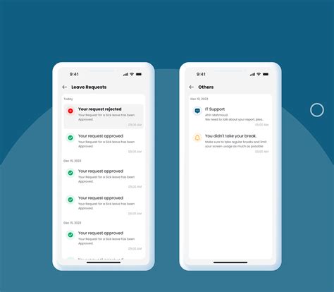 Attendance App Ui Ux Behance