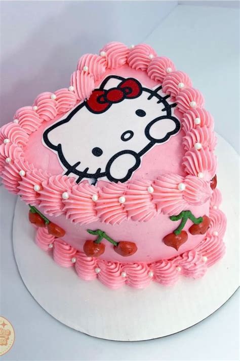 Adorable Hello Kitty Cake For A Fun Filled Celebration