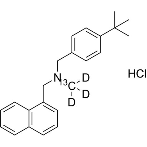 Butenafine 13cd3 Hydrochloride Kp363 13cd3 Hydrochloride Stable