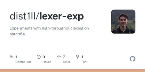 GitHub Dist Ll Lexer Exp Experiments With High Throughput Lexing On Aarch