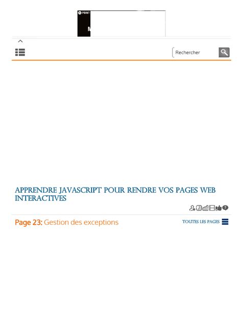 Gestion Des Exceptions Pdf