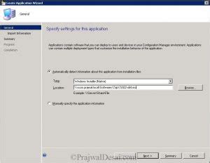 Deploying Applications Using SCCM