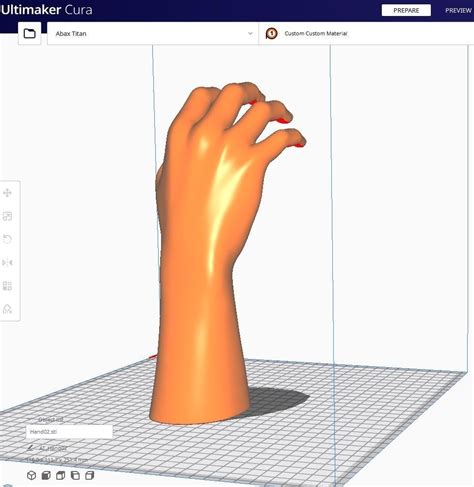 Hand STL M D Model D Printable CGTrader