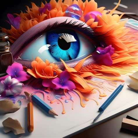 Premium Photo 3d New Arts