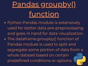 Understanding Pandas Groupby Function Askpython