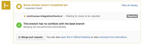 Github Travis Ci — Waiting For Status To Be Reported Stack Overflow