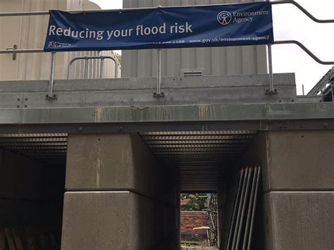temporary platform flood defence elite precast concrete