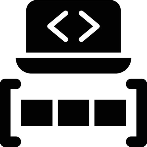 1d Array One Dimensional Array Glyph Solid Icon 60576560 Vector Art