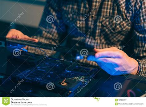 Computer Upgrade Motherboard Technology Keyboard Stock Image Image Of Device Repair 121055897